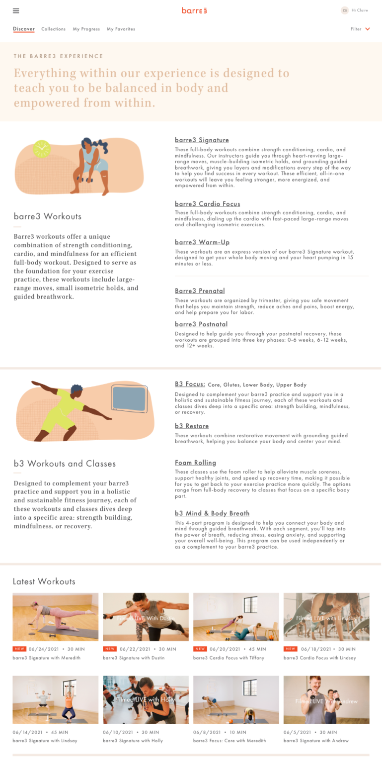 The barre3 Signature Workout - barre3